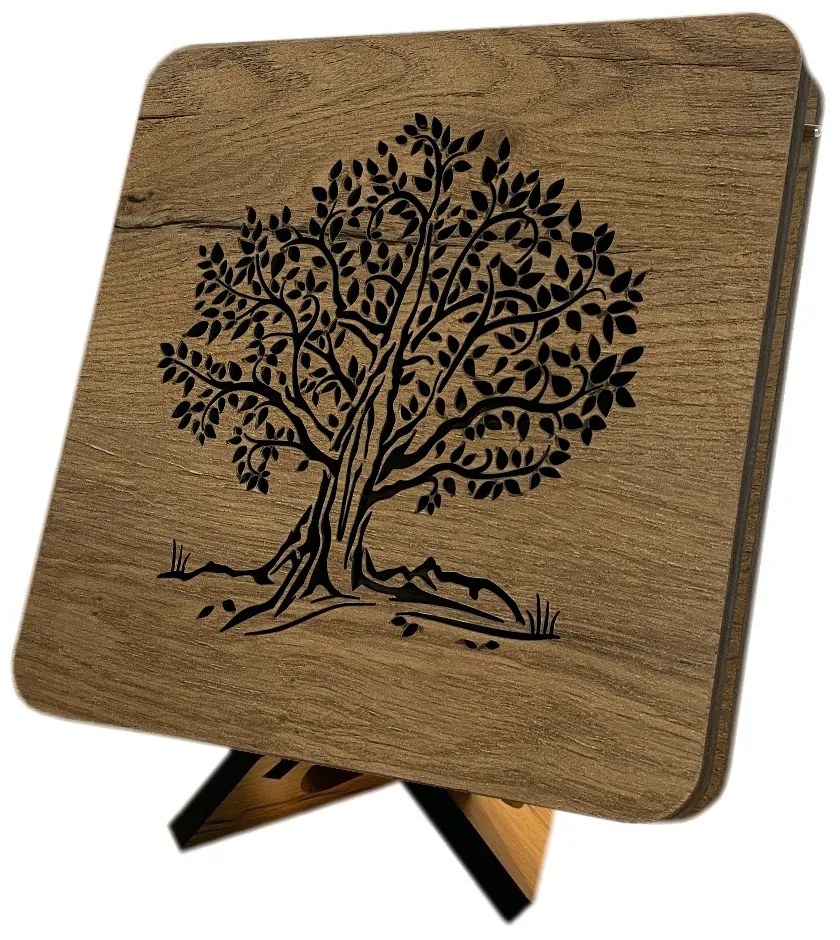 Li-Go "Lípa" lampa 31x31cm provedení povrchu: dub světlý