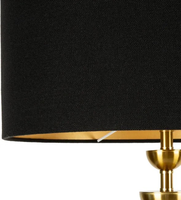 Stojící lampa LENA 2 01 černá / zlatá