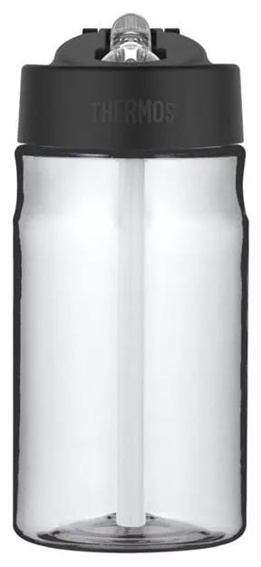 Thermos Dětská hydratační láhev s brčkem 350 ml Čirá