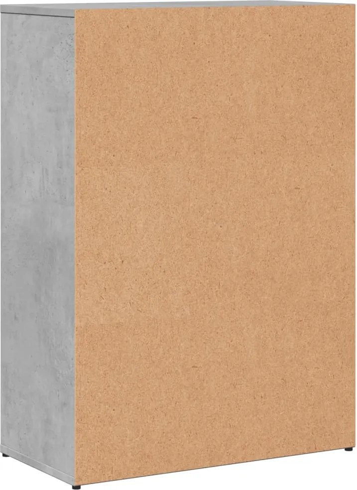 Příborníky 2 ks betonově šedé 60 x 30 x 84 cm kompozitní dřevo 3276598