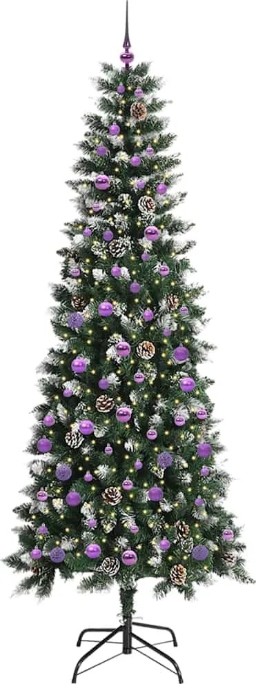 Umělý vánoční stromeček Zelená 240 cm PVC, plast a ocel 3395850