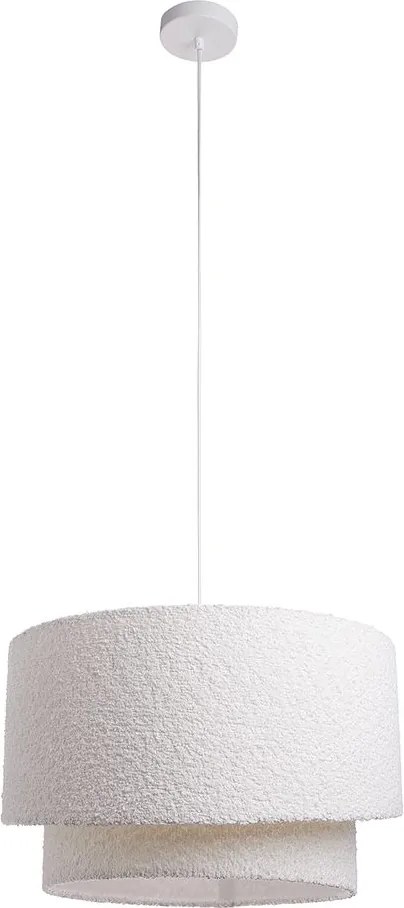 FONISSI Závěsná lampa buklé - bílá