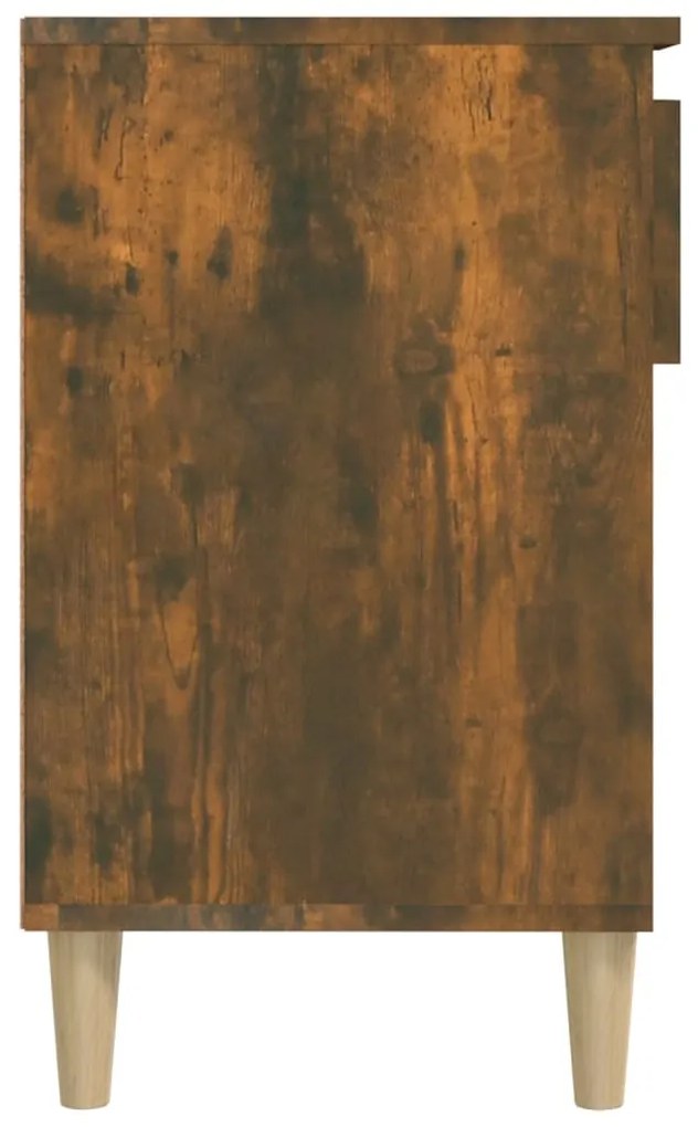 Botník kouřový dub 102x36x60 cm kompozitní dřevo - Default Title