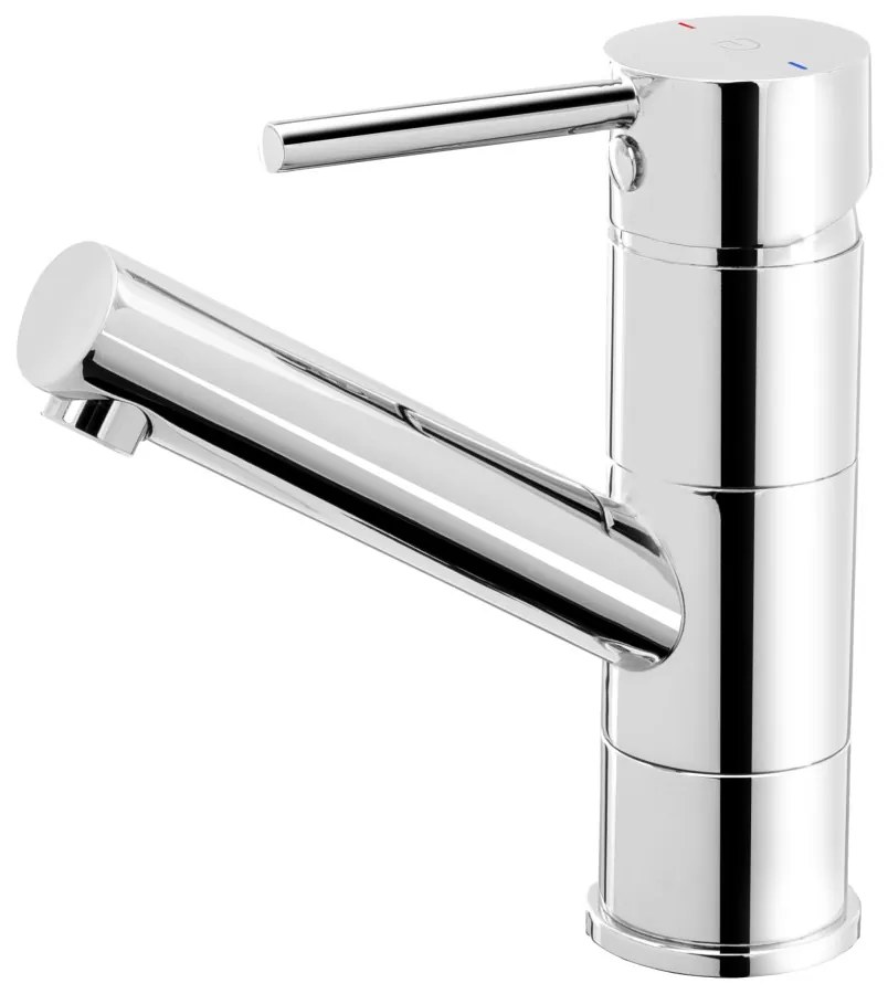 F-Design Flusso, stojánková umyvadlová baterie, chrom lesklý, FD1-FLS-2A-11