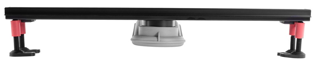 Rea NEOX Superflow, odtokový sprchový žlab 70 cm, černá matná, REA-G7806