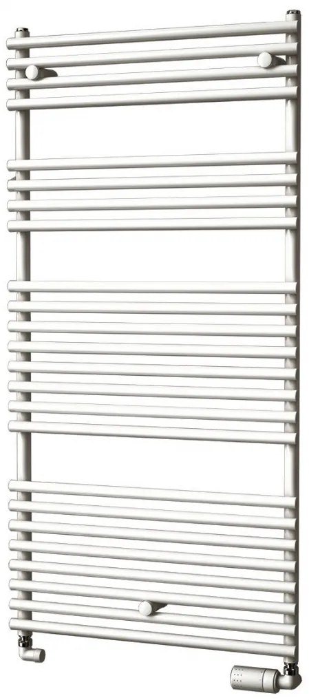 Isan Ikaria 1212 x 500 mm koupelnový radiátor bílý