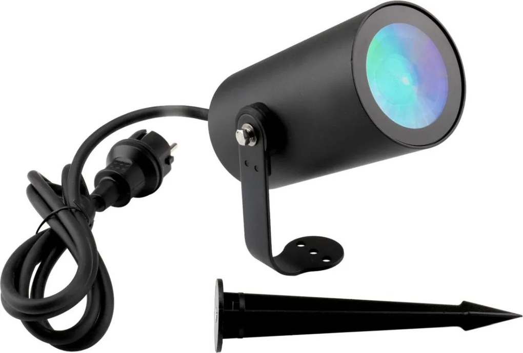 IMPR 843540 Deko-Light bodové venkovní svítidlo se zápichem RF-smart, Wide-Spot, 12W, RGB+2700-6500 K, černá - DEKOLIGHT