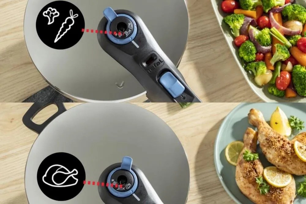 Tefal Tlakový hrnec Tefal Secure Trendy P2580402, 4 l nerez