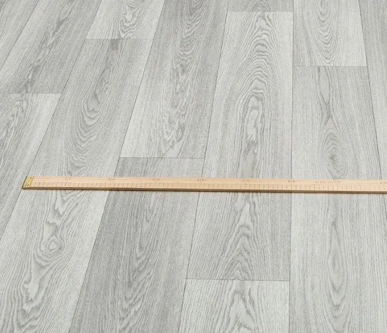 UNILIN PVC podlaha - lino MAXIMA PLUS Beskidy Oak S91 (605-10) – světle šedé dřevo ŠÍŘKA: 4 m