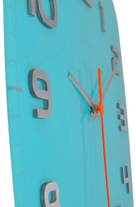 Designové nástěnné hodiny 8816zw Nextime Classy square 30cm