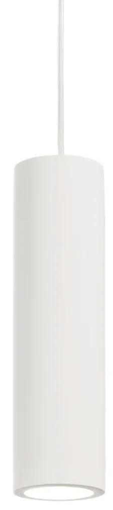 Závěsné svítidlo Ideal Lux Oak SP1 round bianco 150628 kulaté bílé