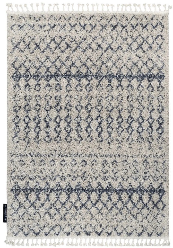 Dywany Łuszczów, Kusový koberec Berber Agadir G0522 cream and grey, 120x170, béžová, obývací pokoj