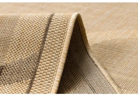 koberec SISAL FLOORLUX 20078 mais / káva velikost 140x200 cm | krásné koberce cz