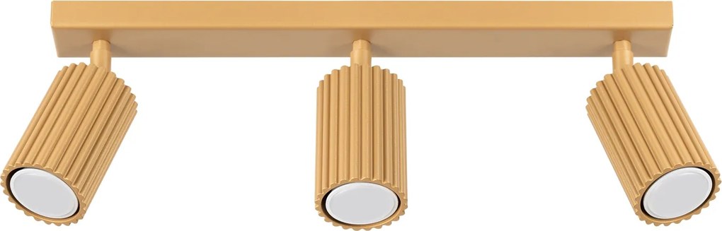 Sollux Lighting Stropní svítidlo KARBON 3L zlaté