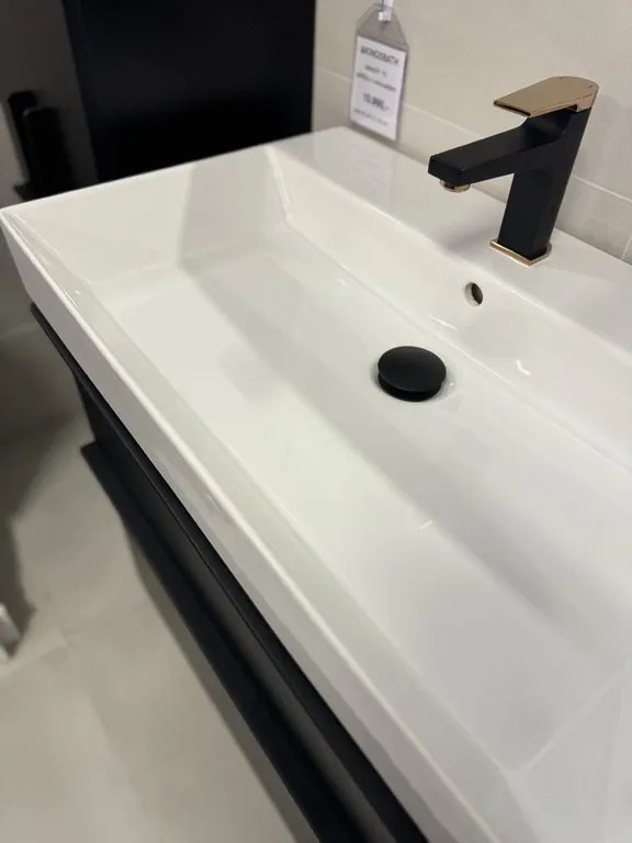 Lavedo Manhy Black 70 koupelnová skříňka s umyvadlem