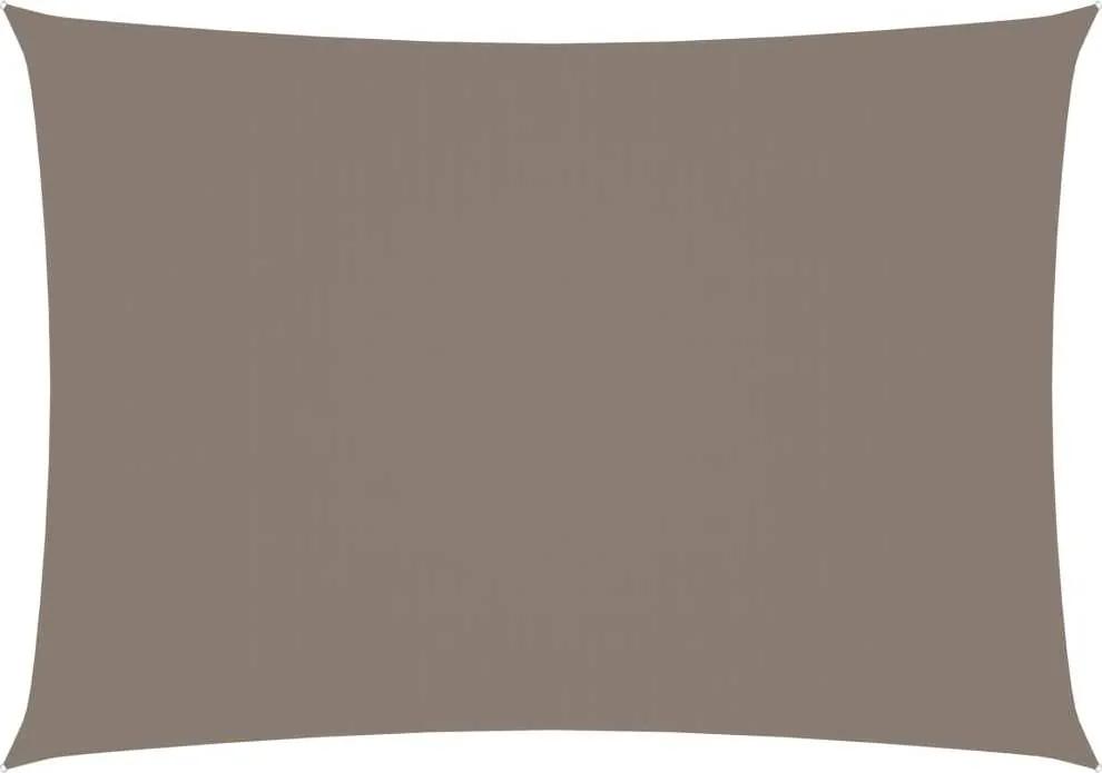 vidaXL Stínící plachta oxfordská látka obdélníková 4 x 5 m [135106] Barva: Bílá