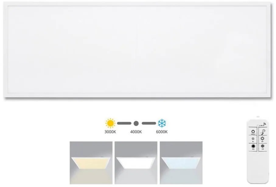 Ecolite - LED Stmívatelný podhledový panel ZEUS LED/40W/230V 3000-6000K + DO