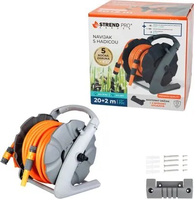 Navíječ Strend Pro Premium, se zahradní hadicí 1/2", L-20+2 m