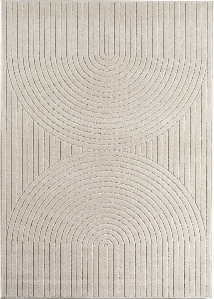 Ayyildiz, Běhoun Nova 1201 cream - na ven i na doma, 80x250, béžová, chodba / předsíň