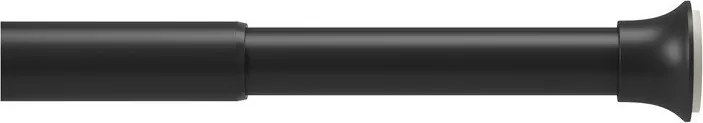 Matně černá tyč na sprchový závěs 106 - 182 cm Chroma – Umbra