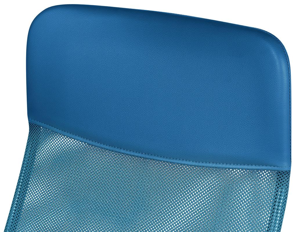 Kancelářská židle modrá DESIGN Beliani