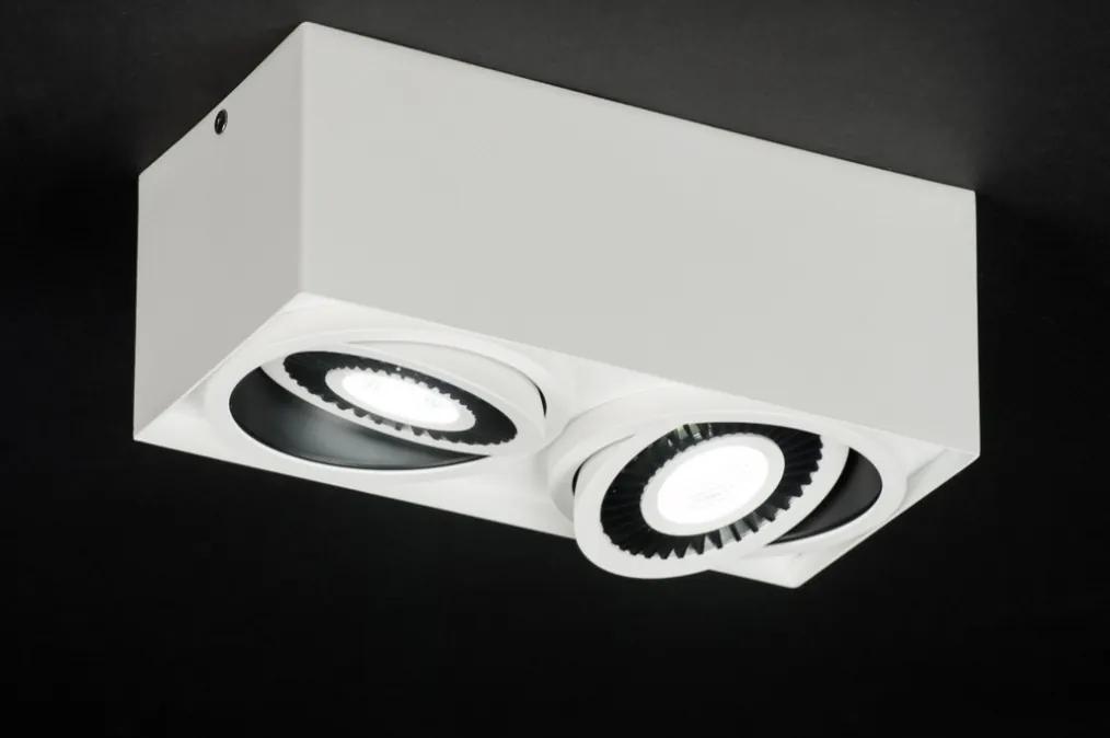 Stropní designové LED svítidlo Aparte Spot II White