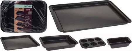 Plechy na pečení - set 4 ks