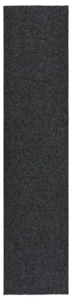 Běhoun čisticí zóna 100 x 450 cm antracitový 327172