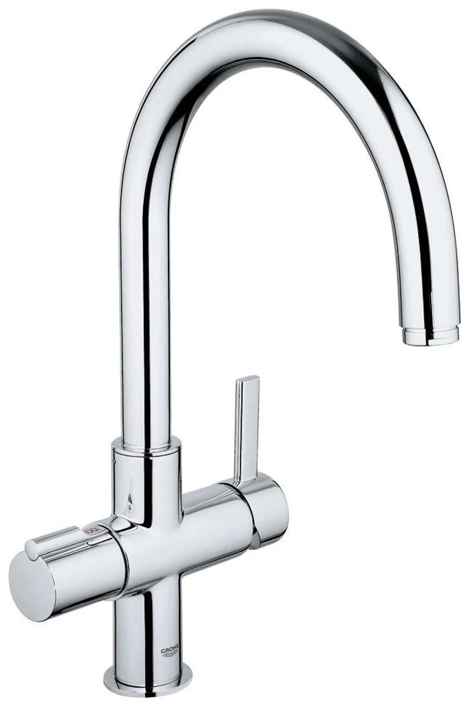 Grohe Red - Páková dřezová baterie Duo, chrom 30033000