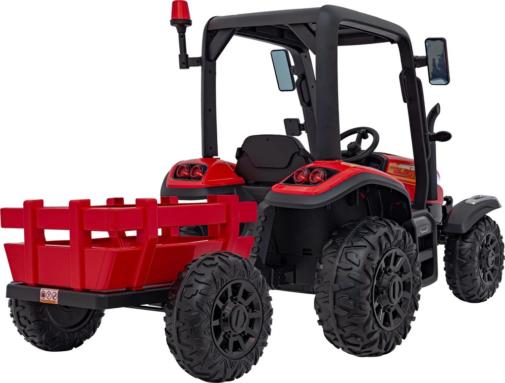 Ramiz Traktor BLAST s přívěsem Červený