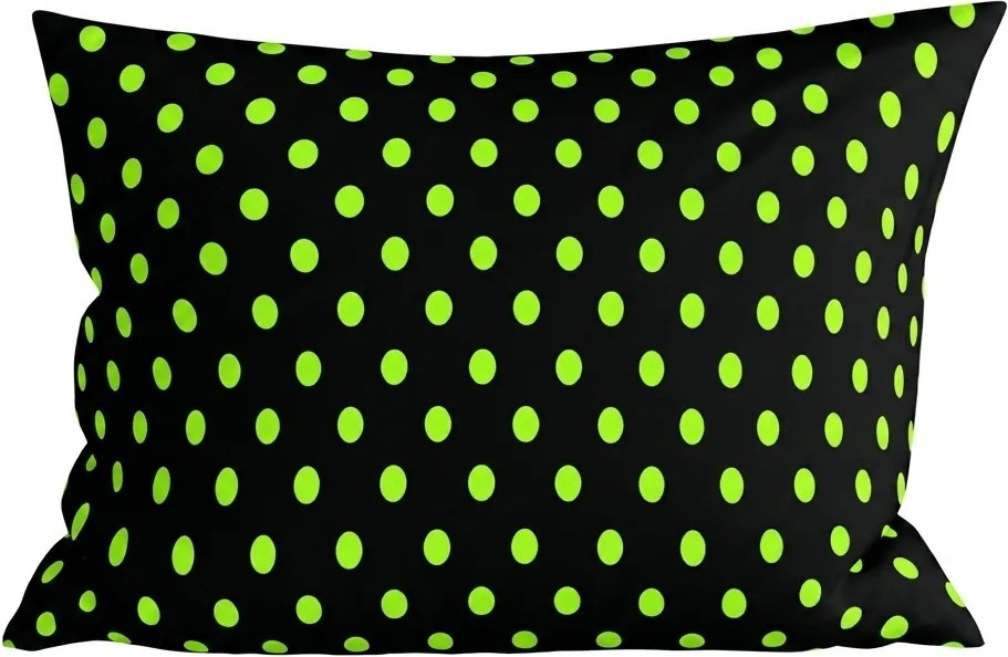 Polybavlněný povlak na polštář COLAM GREEN POLY 50x70 cm, zelený