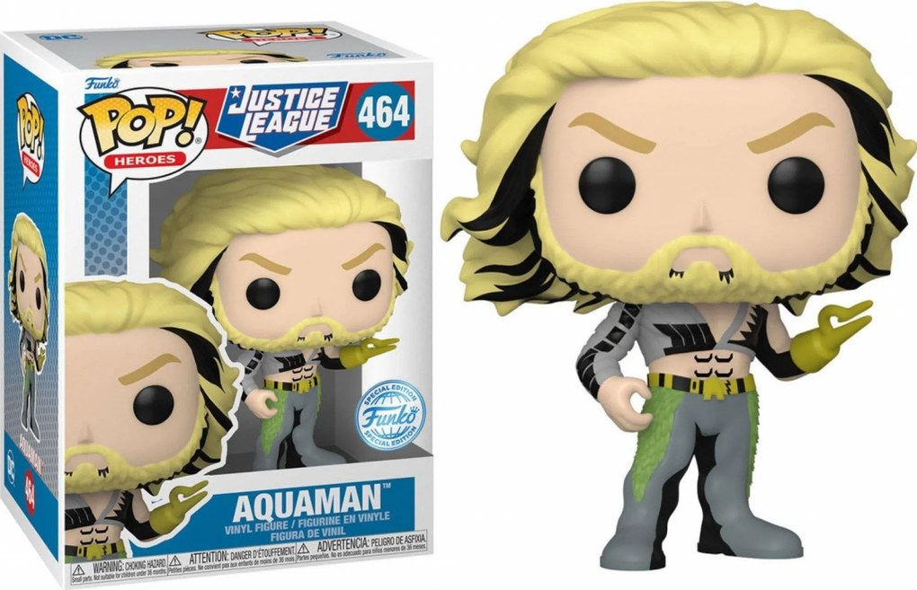 Figurka funko pop! heroes jl comic aquaman 464