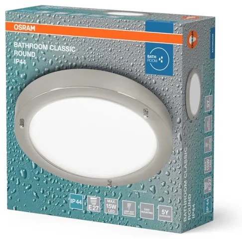 Osram - Koupelnové stropní svítidlo BATHROOM CLASSIC 1xE27/15W/230V IP44