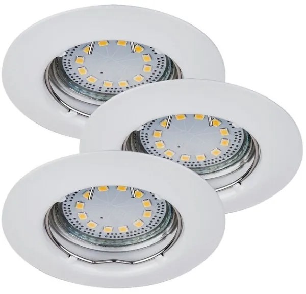 Rabalux 1046 - SADA 3xLED Podhledové svítidlo LITE 3xGU10-LED/3W/230V