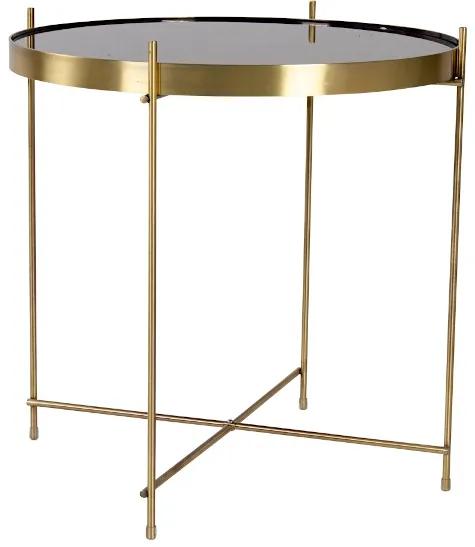 Venezia stolek zlatý 48x48
