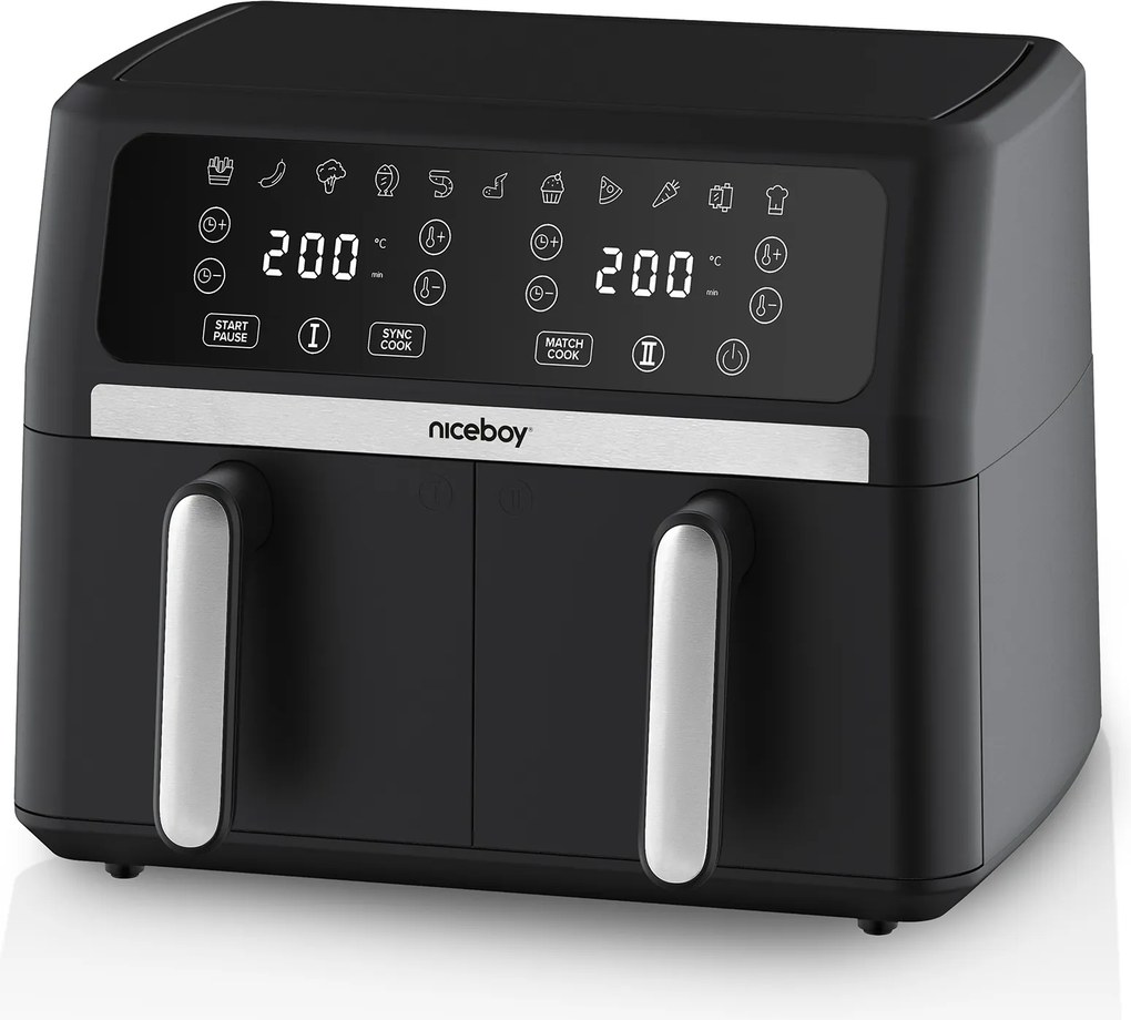 Horkovzdušná fritéza Niceboy ION AirFryer DUO
