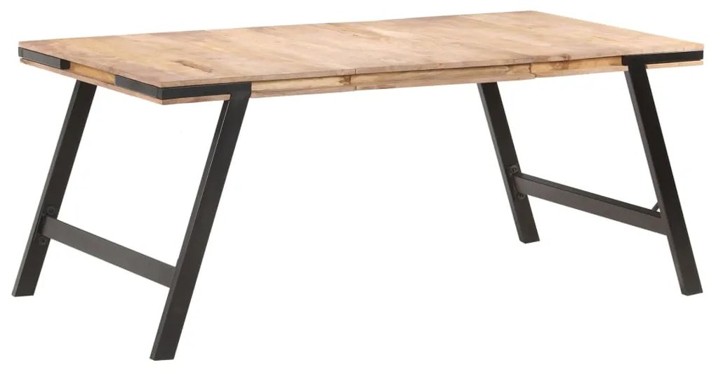 Jídelní stůl 180 x 90 x 76 cm masivní mangovníkové dřevo - Default Title