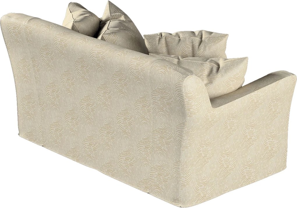 Potah na pohovku IKEA Tomelilla 2-místná nerozkládací barva béžová látka lesklé, pletený vzor, vzorované