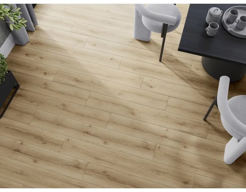 Mexen Sun Valley, vinylová podlaha 1240x182 mm SPC 6,5 mm, IXPE 1,5 mm, 4stranná V-drážka, dub, F1006-1240-182-505-4V1-01