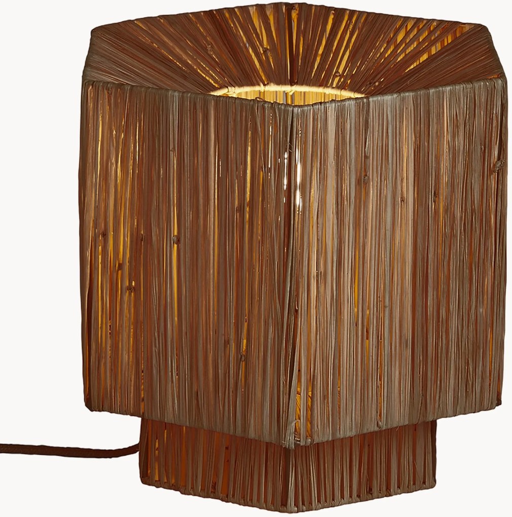 Stolní lampa z rafie Panama