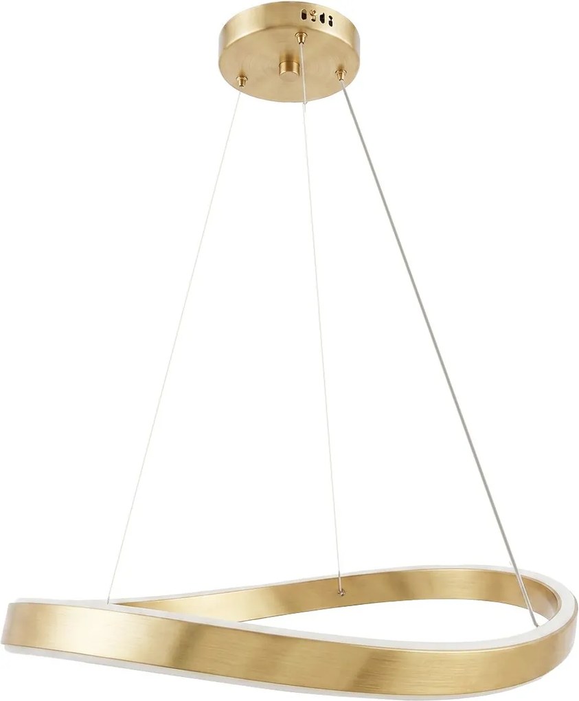 Toolight Rea, ZÁVĚSNÁ STROPNÍ SWE067-CP 60cm BRUSH GOLD, OSW-20167