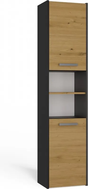 Koupelnová skříňka Sara S40 Antracyt Artisan