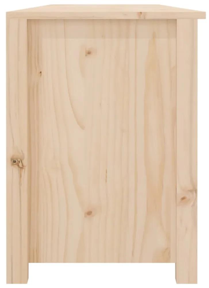 Lavice s botníkem 160 x 36,5 x 50 cm masivní borovice