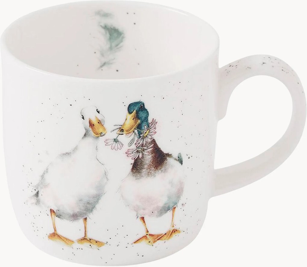 Hrnček z kostního porcelánu Duck Love