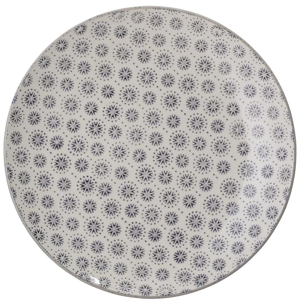 BLOOMINGVILLE Talíř ELSA šedý 20,5 cm 82048262AA
