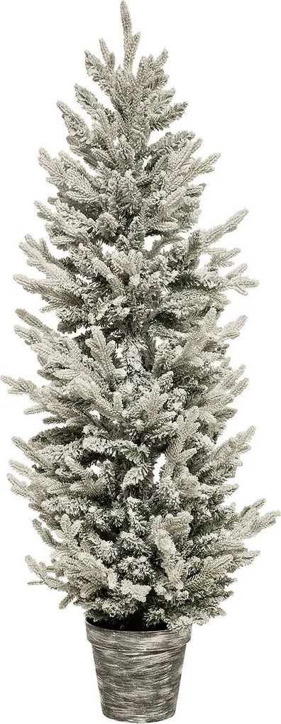 Umělý vánoční stromeček pokrytý sněhem, 150 cm
