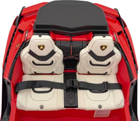 Elektrické autíčko Lamborghini SIAN červené