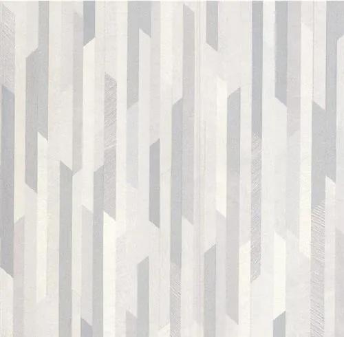 Vliesové tapety na zeď Spotlight II pásky šedé/stříbrné - POSLEDNÍ KUS |  BIANO