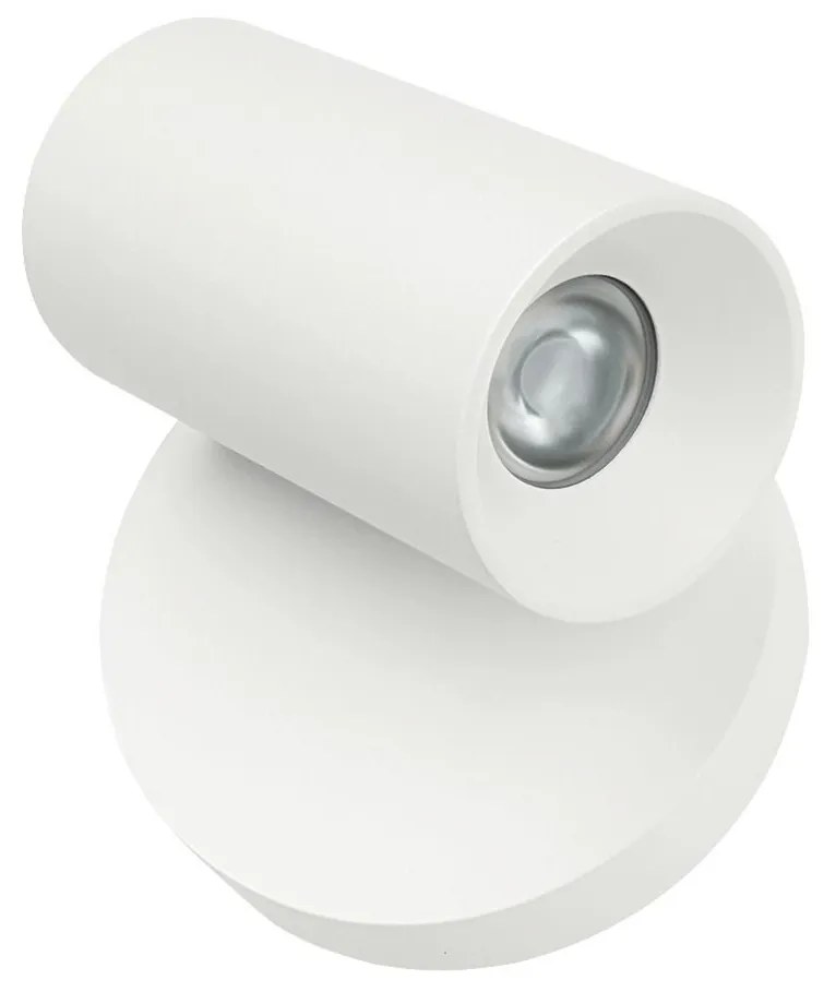 Linea Light Bart_S, bílé spotové svítidlo, 11W LED 3000K stmívatelné, délka 11cm