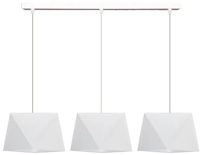 Moderní závěsné osvětlení DIJAMO, 3xE27, 60W, bílé Bexlo DIJAMO